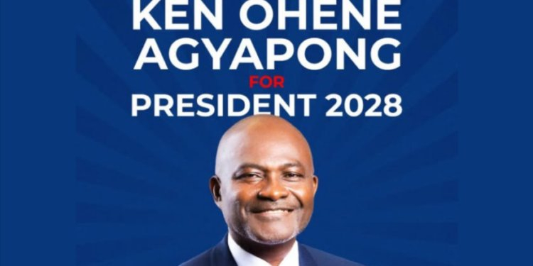 Kennedy Agyapong for president 2028 poster surfaces