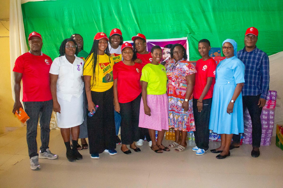 Brand influencer Rosemary Awudza Storms St Catherine SHS for special ...