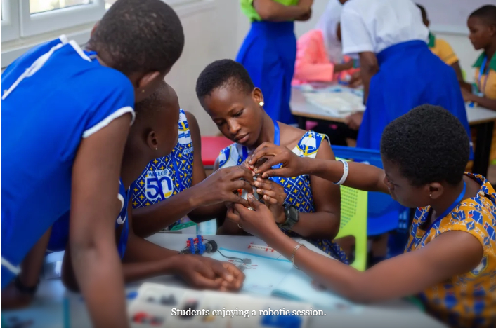 118 Girls Take Bold Steps into Robotics: A Call to Inspire More Girls ...