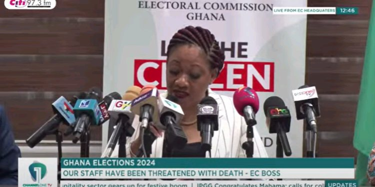 The Electoral Commission (EC) of Ghana has revealed that the collation ...