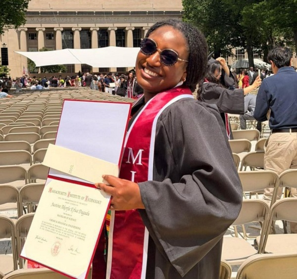 NSMQ 2019 star Akorfa Dagadu makes history at MIT with top academic honours