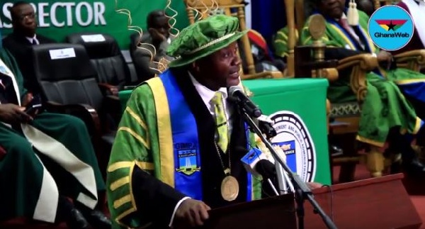 GIMPA inducts Professor Philip Ebow Bondzi-Simpson as Rector