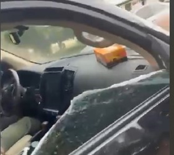 Assin North by-election: Car of NDC national youth organiser vandalised