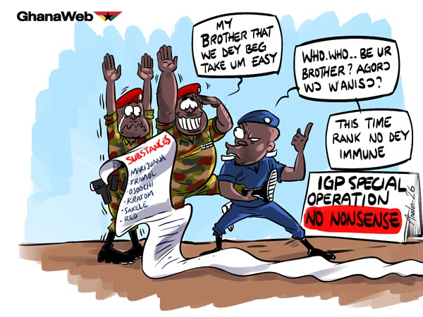 CARTOON: IGP Special Operations Team arrests military officers for ...