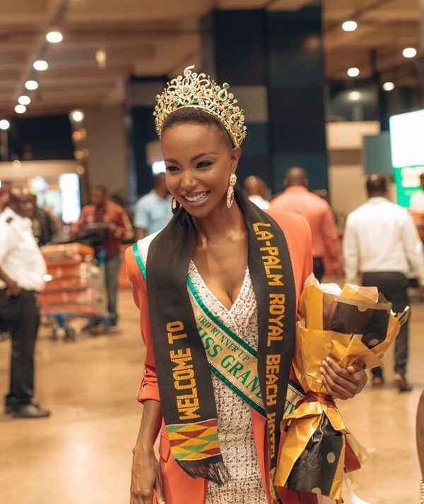 Faith Maria Porter honoured in Accra after Miss Grand International success