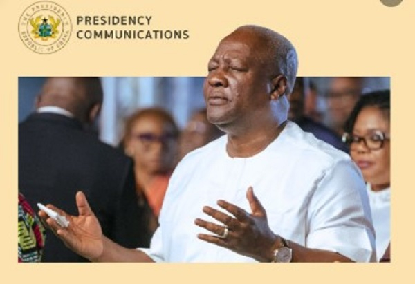 LIVESTREAMED: National Prayer and Thanksgiving for John Mahama and Prof ...
