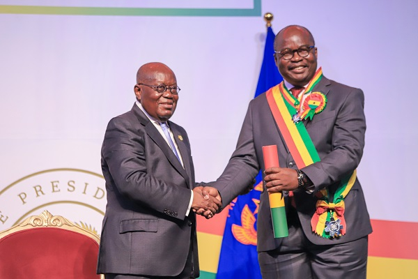 Video | Watch as 7 prominent Ghanaians receive Order of the Star of ...