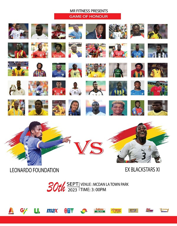 LIVESTREAMED: Leonardo Foundation vrs Ex-Black Stars players (Charity ...