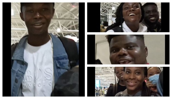 Watch as several unemployed nurses bump into Wode Maya as they 'jakpa ...
