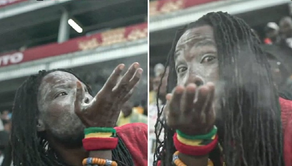 Social media users accuse Ghana of using 'powder juju' to beat Panama