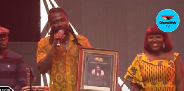 Samini inducted into Music Legends Hall of Fame at African Legends Night