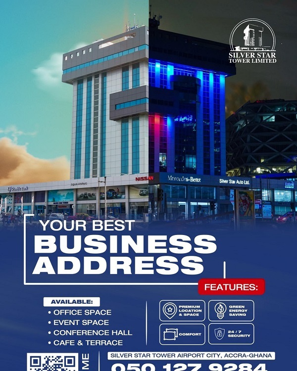 Why Silver Star Towers is your best Office address in Accra