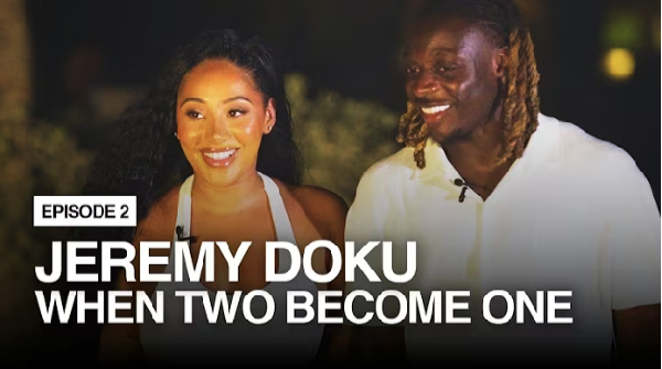 Video | Watch Jeremy Doku's romantic proposal to his girlfriend Shireen