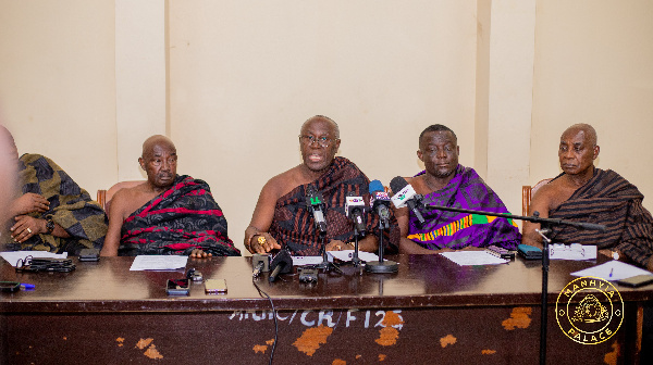 Full video: Kumasi Traditional Council press conference on Offinso ...