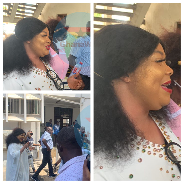 Watch how Agradaa arrived in court for 2nd hearing