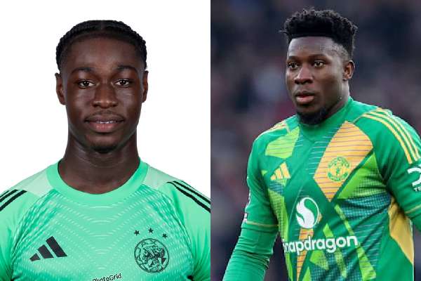 Black Stars goalkeeper Paul Reverson names Andre Onana as his role model