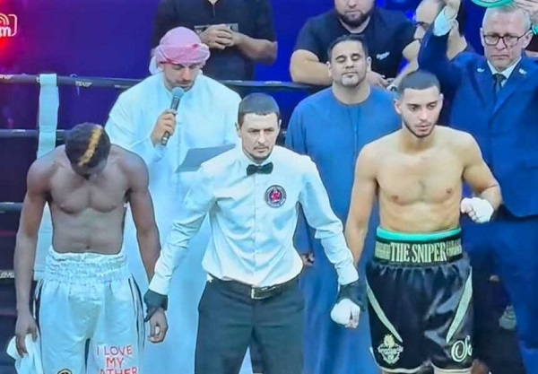 Bukom Banku's son suffers third-round defeat to Jordanian boxer in Dubai