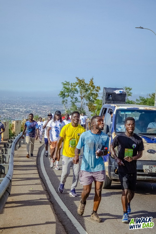 Fitness, family bonding mark GhanaWeb's 'A Walk with Dad' second edition