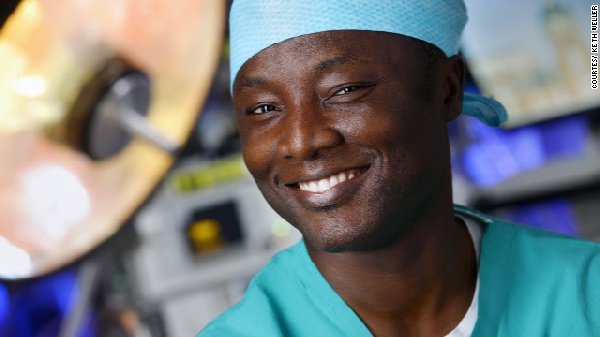 Meet Dr Kofi Boahene, Ghanaian doctor rebuilding faces