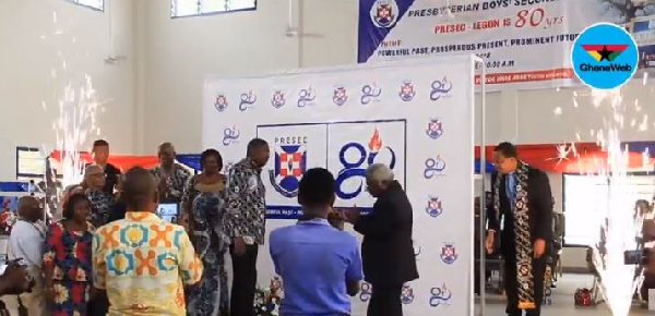 Video | PRESEC unveils 80th anniversary logo