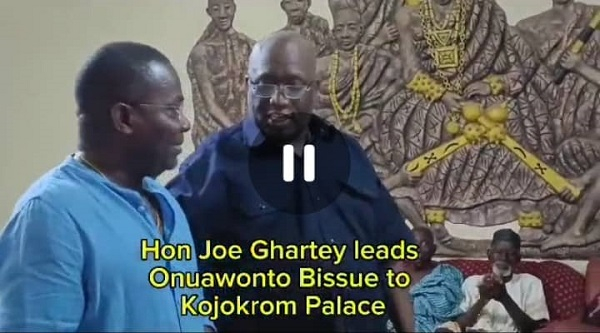 ‘We’re all one people’ - Joe Ghartey as he leads Charles Bissue to ...