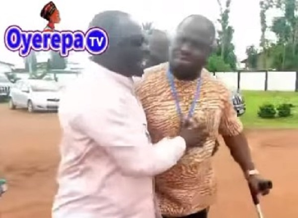 NPP Super Delegate Congress: Watch Oti Regional Minister fight former DCE