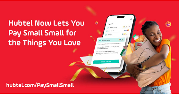 Pay small small for the things you love on Hubtel