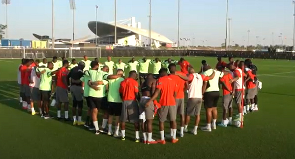 Watch first Black Stars' training ahead of Switzerland friendly
