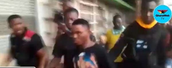 Kejetia fire outbreak: 'Thief' busted for shoplifting amid firefight