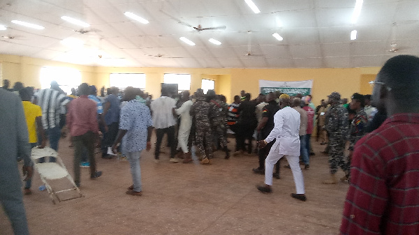 NDC Polls: Voting center turns chaotic in Nalerigu