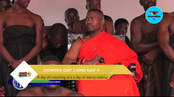 GHANAWEB TV LIVE:The day of mourning and merry making during odwira ...