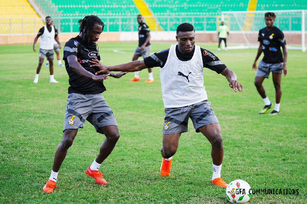 Watch Black Stars second training session at Baba Yara Stadium