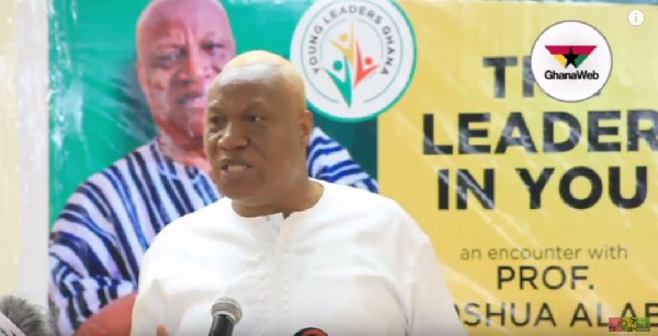 Video | Lead your life - Prof. Joshua Alabi tells youth