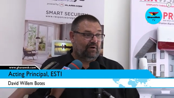Electronic Security Training Institute opens in Accra