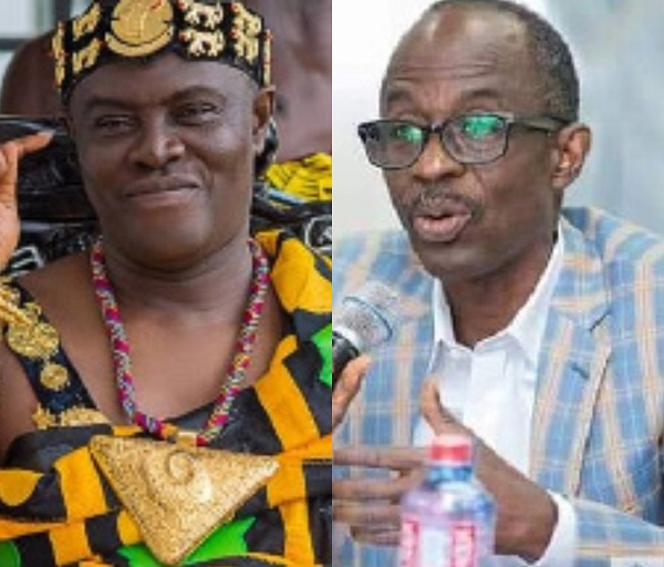 Watch Dormaahene sing for Asiedu Nketiah