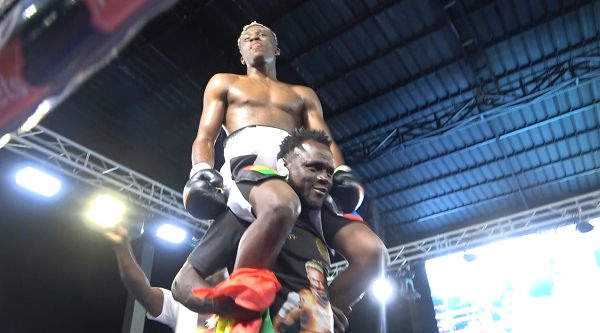 Watch highlights of Samuel Takyi's TKO win over Emmanuel Quartey at Street 2 Champions bout