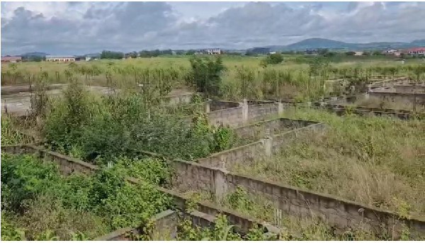 Abandoned Agenda 111 hospital site at Kasoa becomes a haven for criminals