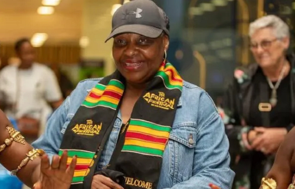 Yvonne Chaka Chaka arrives in Ghana ahead of 'The African Festival ...