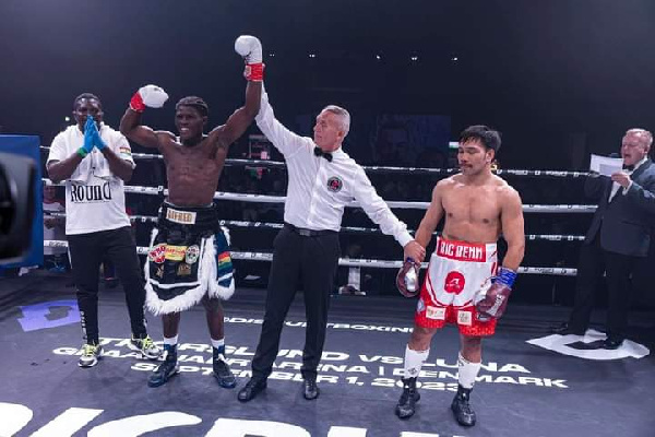 Watch Alfred Lamptey’s Round 1 knockout win over Filipino's Richard ...