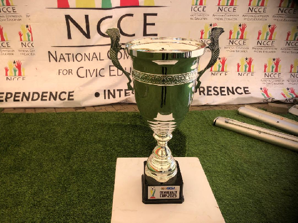 Trophy Tour of the 2025 Democracy Cup continues