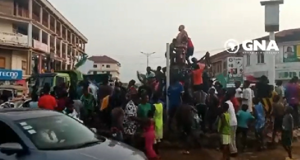 Watch the wild celebrations in Sunyani after Bofoakwa Tano qualified ...