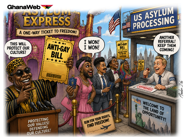 CARTOON: Anti-gay bill is a golden ticket to US asylum - Showboy sparks ...