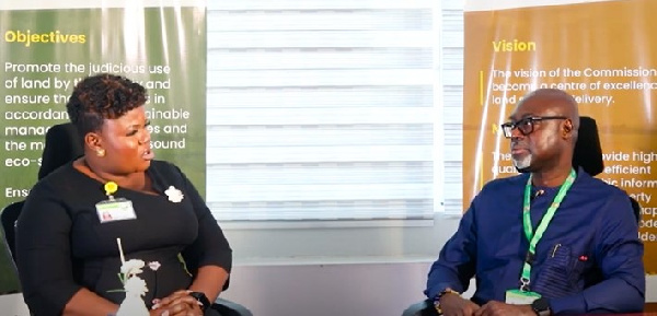 Deputy Executive Secretary of Lands Commission educates public on ...