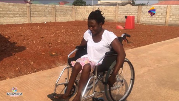 Physically challenged lady gets employed at SVTV Africa