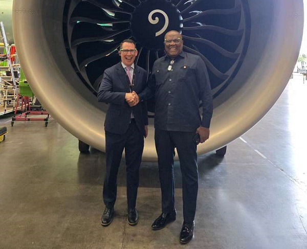 Victor Smith engages Boeing on the rebirth of Ghana Airways