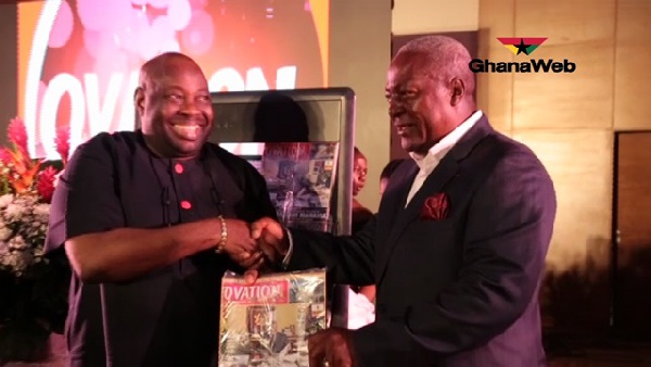 Highlights from launch of special Ovation Magazine edition on President ...
