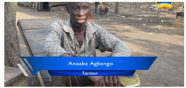 The story of Anaaba Agbango, the visually impaired farmer in Goka