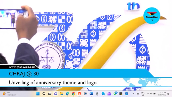 CHRAJ unveils logo and theme for 30th anniversary