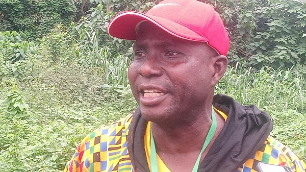 Alleged thugs beat up masons, destroy ongoing wall fencing around Anokye Banmu at Kotwi