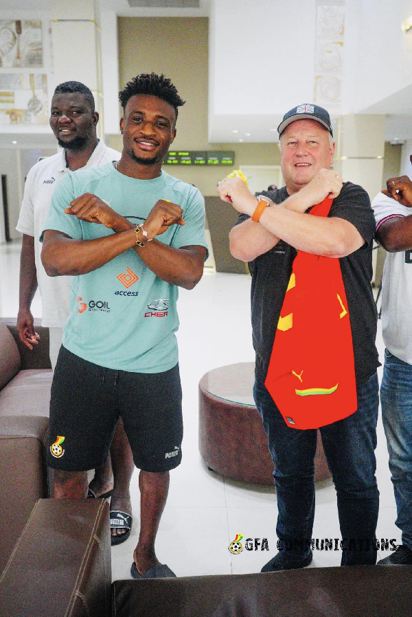 See photos of Kudus' meeting with West Ham fan who travelled to watch ...